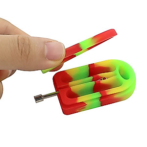 TZY 6ml (6Pcs) Silicone Container For Wax Non-Stick Food Grade Small Popsicle Silicone Jars Multi Use Silicone Storage Containers