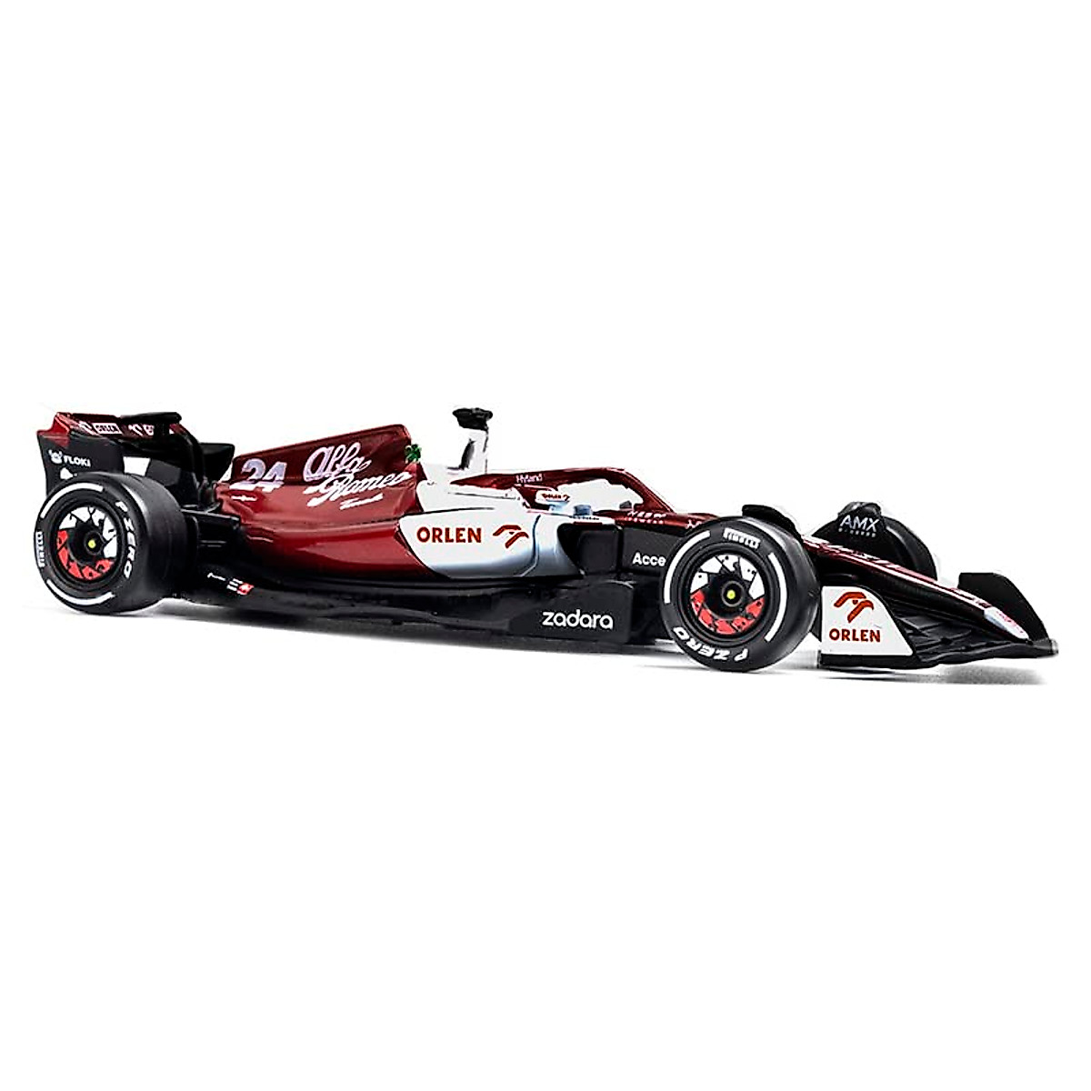 JODIYAAH Bburago 1:43 2022 Alfa Romeo F1 Racing Team C42#77 Valtteri Bottas Alloy Car Diecast Car Model Toy Collection (F1 C42#77)