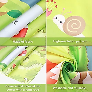 Woodland Party Supplies Woodland Birthday Backdrop Forest Friends Banner Background Woodland Forest Photo Booth Props for Baby Shower Boys Girls Birthday Fall Theme Party Decorations