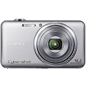SONY Digital Camera Cyber-shot WX70 (16.20MP CMOS/x5 Optical zoom) Silver DSC-WX70/S