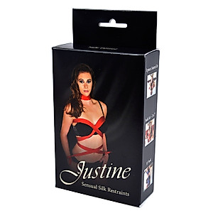 Silk Restraints | 100% Pure Silk Restraint Sashes (Red) | Set of Three Silk Restraints