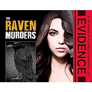 The Raven Murders: A Murder Mystery Game | Unsolved murder mystery game - Cold Case Files Investigation Detective Evidence & Crime File - individuals, date nights & party games