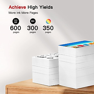 Acaves MX922 Ink Cartridges PGI-250XL CLI-251XL Replacement for Canon 250 and 251 Compatible with PIXMA IX6820 MX920 IP8720 MG5520 MG5420 MG7520 MG7120 MG6320 IP7220 Printer, 5 Pack, Multicolor, XL