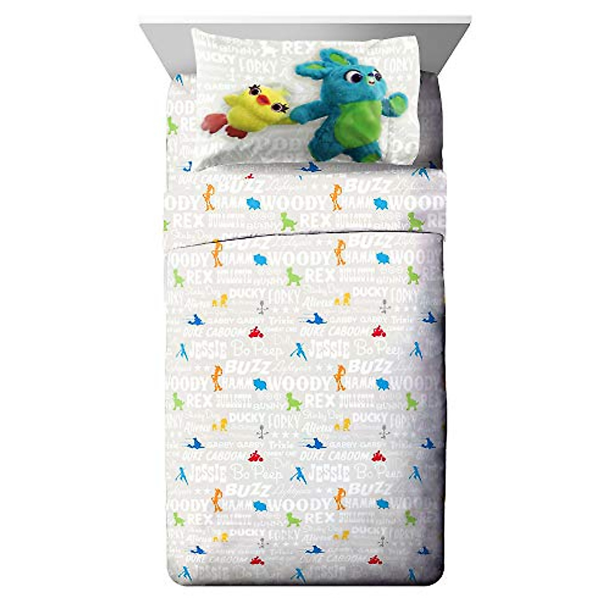 Jay Franco Disney Pixar Bed Set, Twin, Toy Story 4