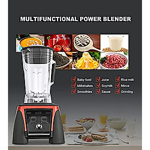 Multipurpose Power Blender, Speed Adjustable Blender with 2L Jar for Smoothies, Shakes, Juice, Soup, Mince and more (Black)