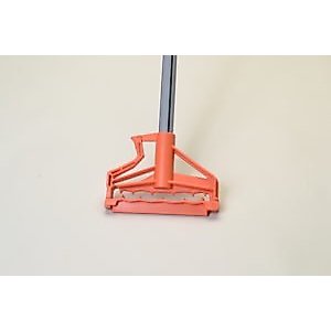 Wet Mop Holder with Plastic Handle (Box of 12) 100% Made in USA.