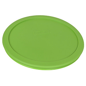 Pyrex (1) 7402-PC Green, (1) 7200-PC Lawn Green, & (1) 7201-PC Edamame Green Plastic Storage Lid, Made in USA