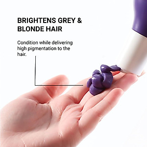 Loma Hair Care Violet Shampoo Violet Conditioner Duo, 33.8 Fl Oz each