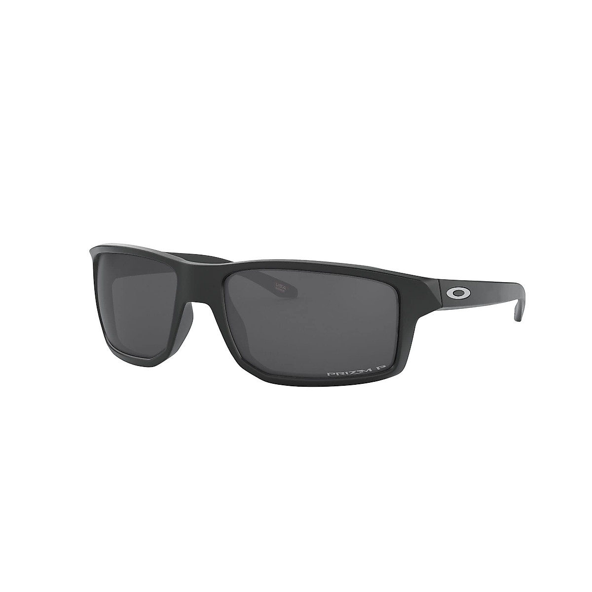 Oakley Men's OO9449 Gibston Square Sunglasses, Matte Black/Prizm Black Polarized, 60 mm