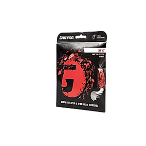 GAMMA Jet 17 Tennis String Set Red