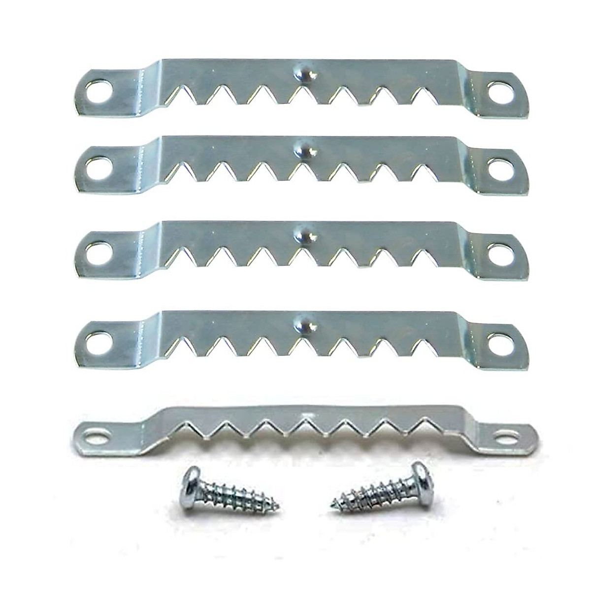 10 Pack - Large Sawtooth Hangers with Screws - Canvas Hanger - Sawtooth Hanger