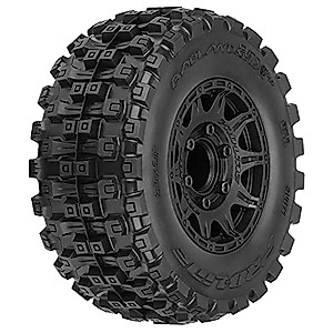 Pro-line Racing 1/10 Badlands MX28 Belted F/R 2.8" MT Tres Mounted 12mm Blk Raid 2 PRO1017410