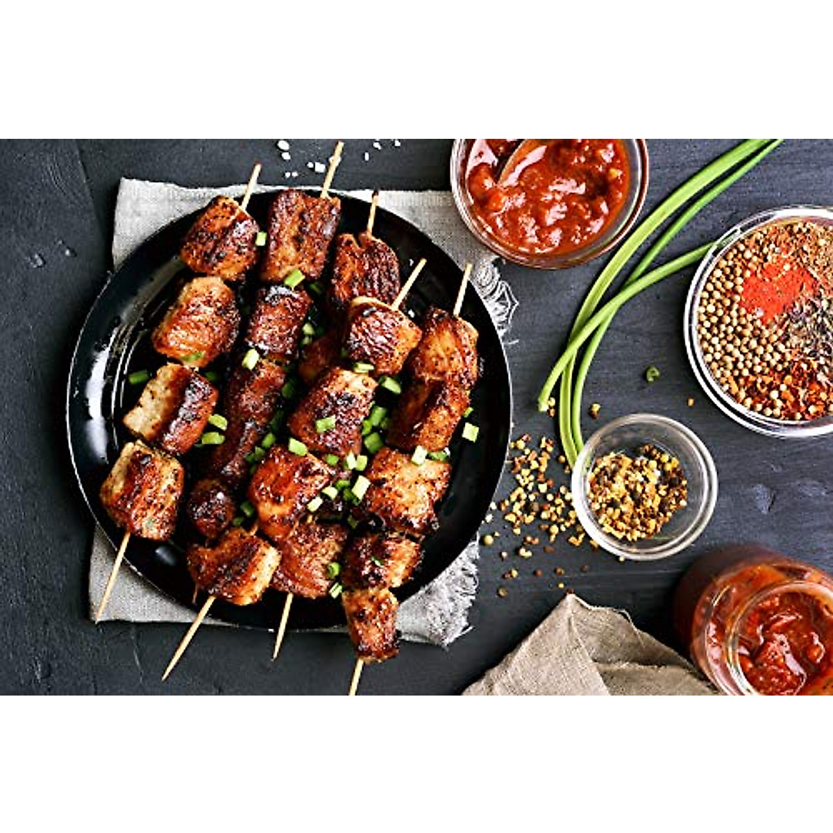 Fox Run Brands Bamboo Skewers, 4-inch (set of 200)