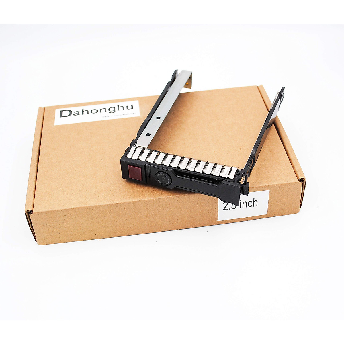 2.5" SFF SAS SATA SSD Hard Drive Carrier Tray Caddy 651687-001 651699-001 for HP Proliant ML350 DL360p DL380P DL160 Gen8 G8 Gen9 G9 with 4 Mounting Screws