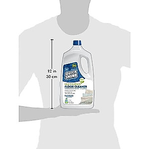 Quick Shine Multi Surface Floor Cleaner 64oz | Plant-Based, Ready to Use, Dirt Dissolving, Streak Free, No Rinse | Use on Hardwood, Laminate, Luxury Vinyl Plank, Tile & Stone | Safer Choice