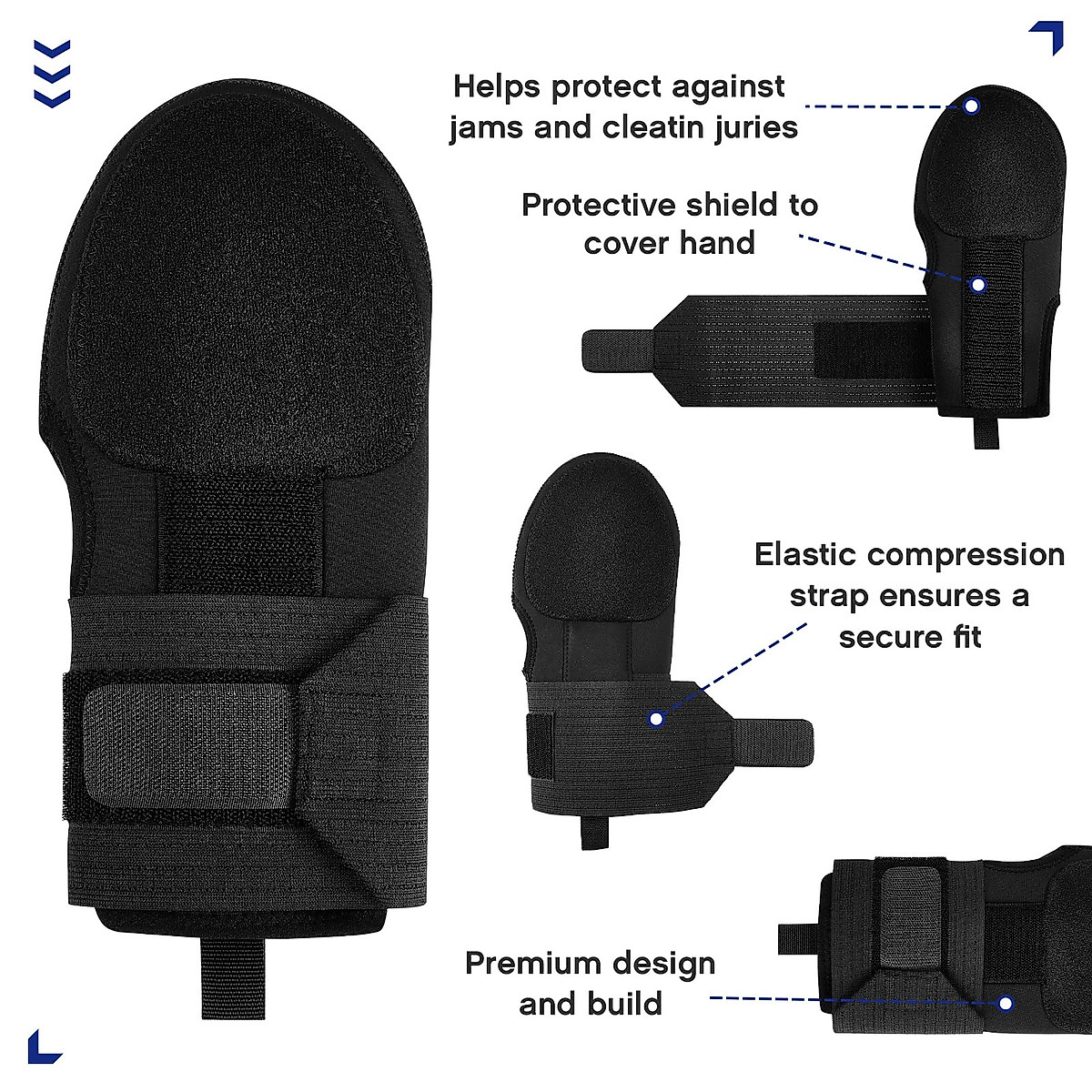 Hungdao Baseball Sliding Mitt Individually Design Sliding Glove for Youth Adult Baseball Softball Gear Hand Protection (Right Hand)
