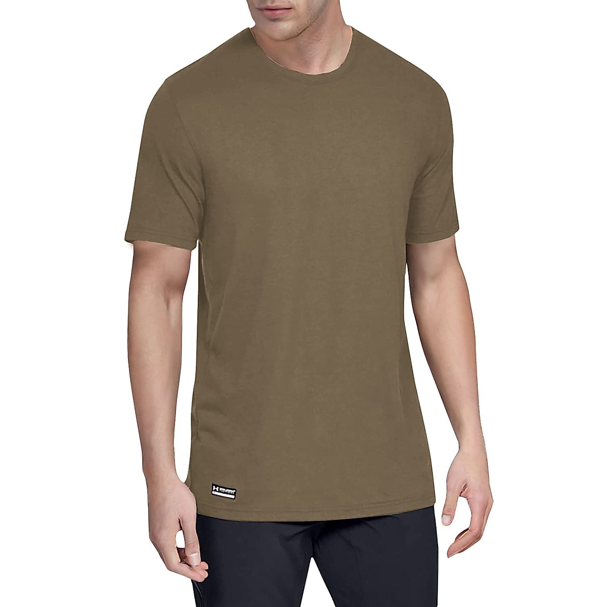 Under Armour UA Tactical Cotton Undershirt LG Federal TAN