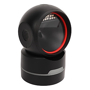 Barcode Scanner, IP50 High Sensitivity Hands Free 2D QR Barcode Scanner for Warehouse