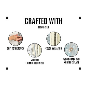 Barn Walls Solid Wood Headboard California King Size Farmhouse with Smooth Natural Wood Grain, Handcrafted Wall-Mounted Panel Head Board, Adjustable Height, Modern Farmhouse Bedroom, Built to Last