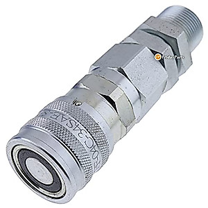 FridayParts Hydraulic Quick-Connect Coupler AT312877 KV13884 for John Deere 332 326D 280 332D 325 333D 270 328 328D 260