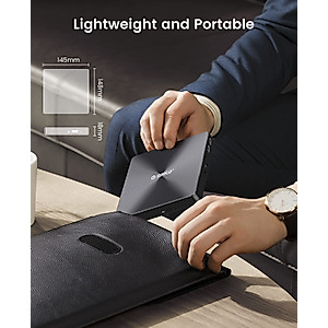 ORICO External CD DVD Drive for Laptop PC with USB Ports and TF/SD Card Slots Portable DVD Disc Drive Support M-DISC Compatible Windows Linux OS Mac System