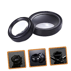 Macro Lens for Mobile Phone Lens Macro Lens for Phone Camera Phone Macro Lens Phone Photography Lens Wide Angle Lens for Phone Smartphone Lens Black Plastic Wide-Angle Lens