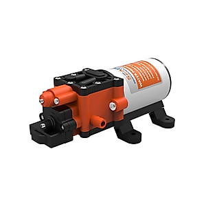 wrtgerht Mini Power Small Pump 100PSI 24V Marine Water Pump Diaphragm Pump Boat Accessories Showers Toilets Water Transfer Motor