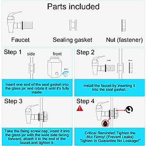 2-Pack 1 Gallon Glass Laundry Detergent Dispenser Set with Bamboo Lids and Stand - Liquid Soap and Fabric Softener Dispensers with Spigots, Cups, Labels and Mats, Laundry Room Organization and Storage