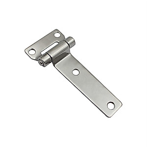 2 Piece Heavy Duty Hinges T-Steel Container Hinges Slotted Shed Wood Fence Gate Hinges Hinges