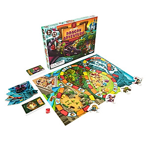 Jumping High Fives My First Dragon Adventure Board Game - Kids Save The Kingdom, Beginner Fantasy Adventure Game for Children 5+, Exciting Hands-On Dragon Fun for Family Game Night
