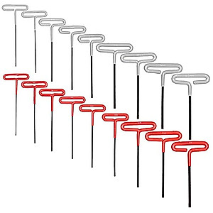 Owl Tools T Handle Allen Wrench Set (18 Pack - Metric and Standard) Industrial Grade Hex Keys