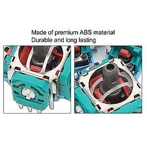 5Pcs Replacement Joystick for ps5, New Analog Stick for ps5, Compact and Precise Gamepad 3D Joystick, Wheel Thumb Sticks Joystick Rocker Module Replacement for ps5