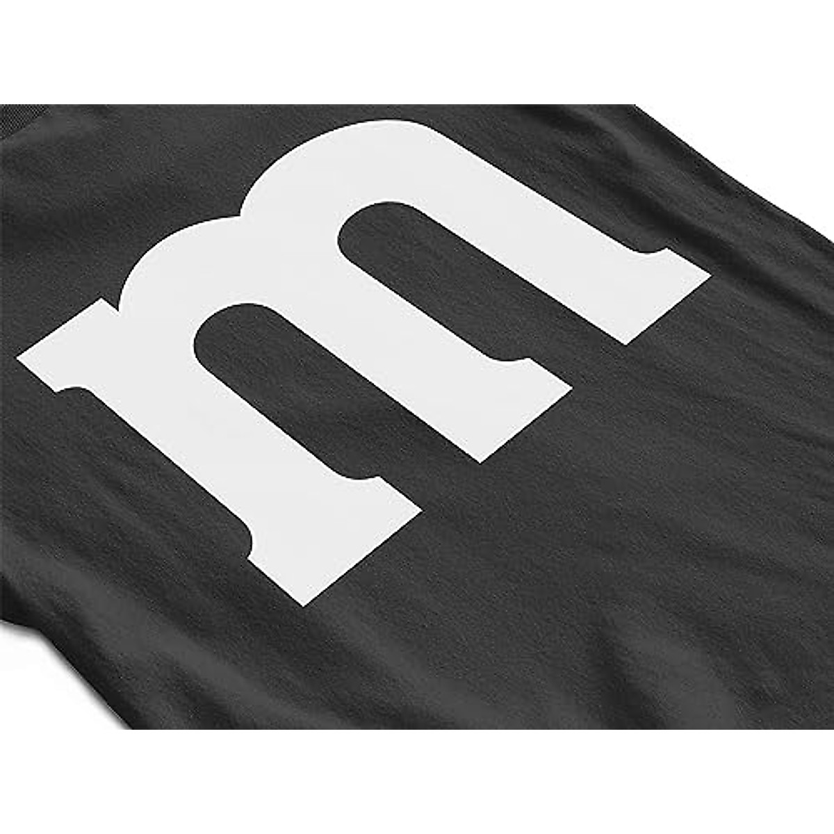 M Halloween Team Costume Funny Party Men's T-Shirt, L, Red