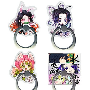 Kerr's Choice Slayer Phone Ring Animie Phone Stand Tablet Finger Grip Stand Phone Holder iPad Ring Japan Phone Accessories