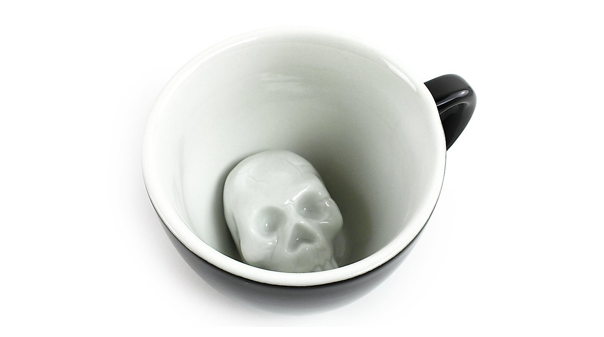 Creature Cups SKULL Mug - Spooky 3D Surprise