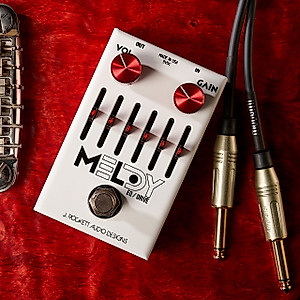 J. Rockett Audio Designs Q Series Melody Overdrive and 6-Band EQ Guitar Effects Pedal