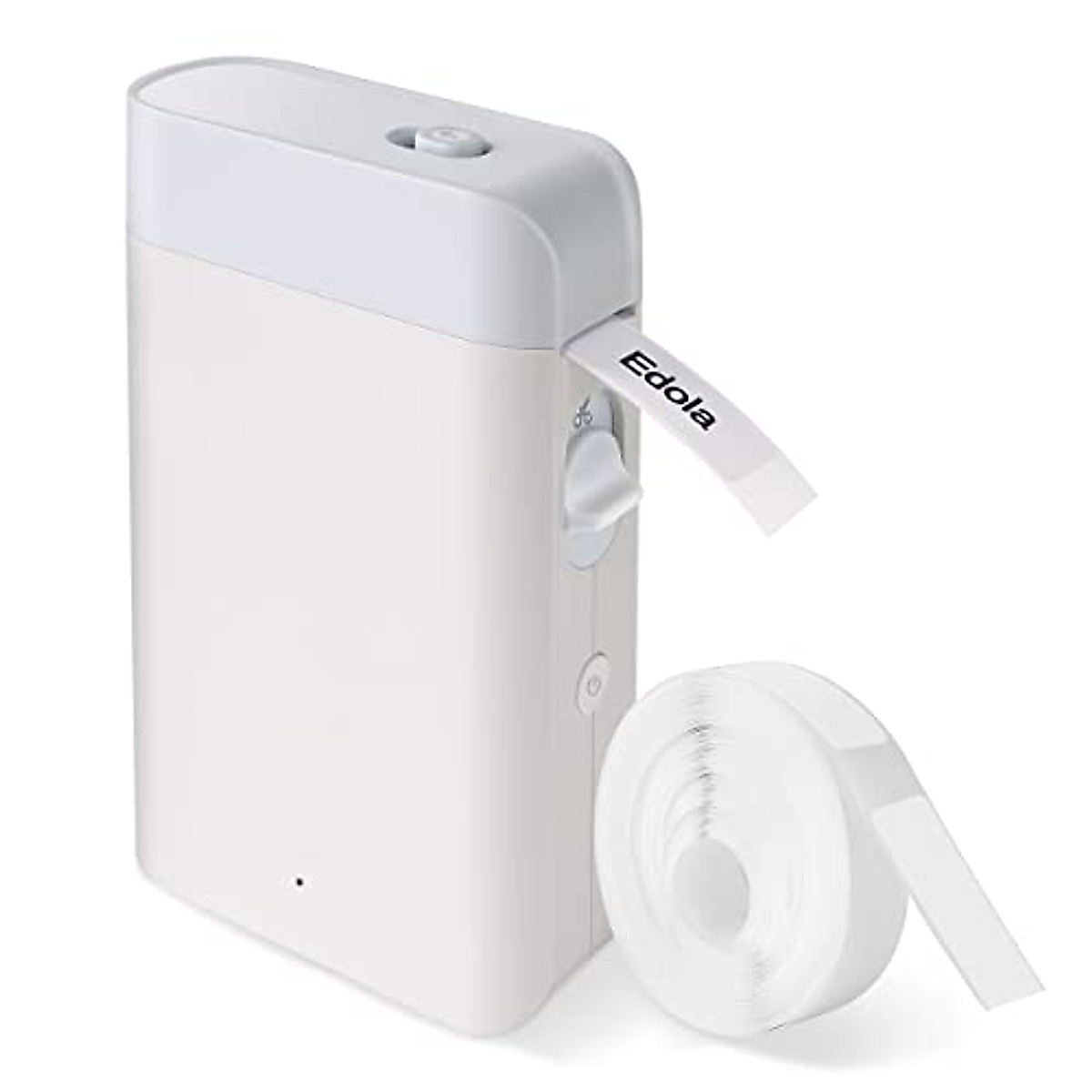 edola Label Maker Machine, Bluetooth Handheld Sticker Makers Machine with Tape, USB Rechargeable Mini Thermal Label Printer for iPhone Android, Sticker Printer Machine for Office Home Kitchen