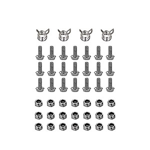 Mikatesi 753-0613 731-0782 731-0781 731-0780 721-0287 Snow Blowers Rubber Spirals Paddles Set with Hardware Kit for MTD 21" 20" Snowblowers