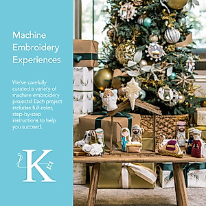 Kimberbell Nativity Stuffies - Nativity Scene Decor, Nativity Sets for Christmas Indoor, DIY Nativity Scene, Embroidery Patterns for Quilting, Embroidery CD Template