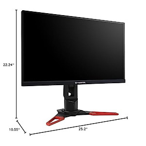 Acer Predator XB271H bmiprz 27-inch Full HD (1920x1080) NVIDIA G-SYNC Monitor (Display Port & HDMI Port, 144Hz) (Renewed)