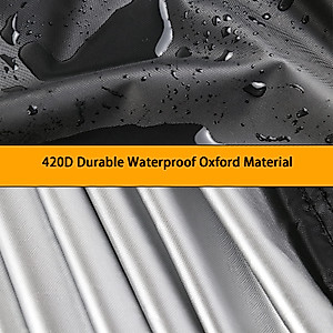 Jungda Outdoor Table Cover for Ooni Large Table,Waterproof Outdoor Kitchen Table Cover,Dustproof,Sunproof - 32 x 32 x 36 Inch