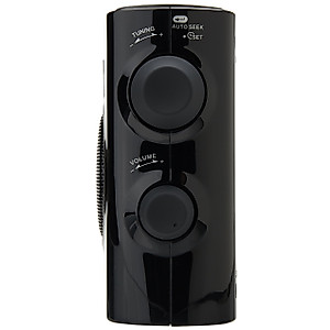 Sangean PR-D5BK AM/FM Portable Radio with Digital Tuning and RDS (Black)