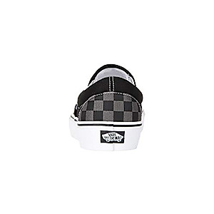 Vans Unisex Adults’ Classic Slip On Trainers Black/Pewter