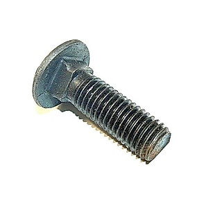 5/8"-11 x 2" Carriage Bolts - Grade-2 - Plain Finish - LOT of 15 Pcs. FT HQ