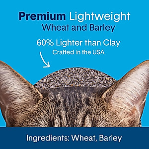 Boxie® Unscented 30 Day Natural Odor Control Cat Litter, 11.5lb Lightweight Plant Based Kitty Litter