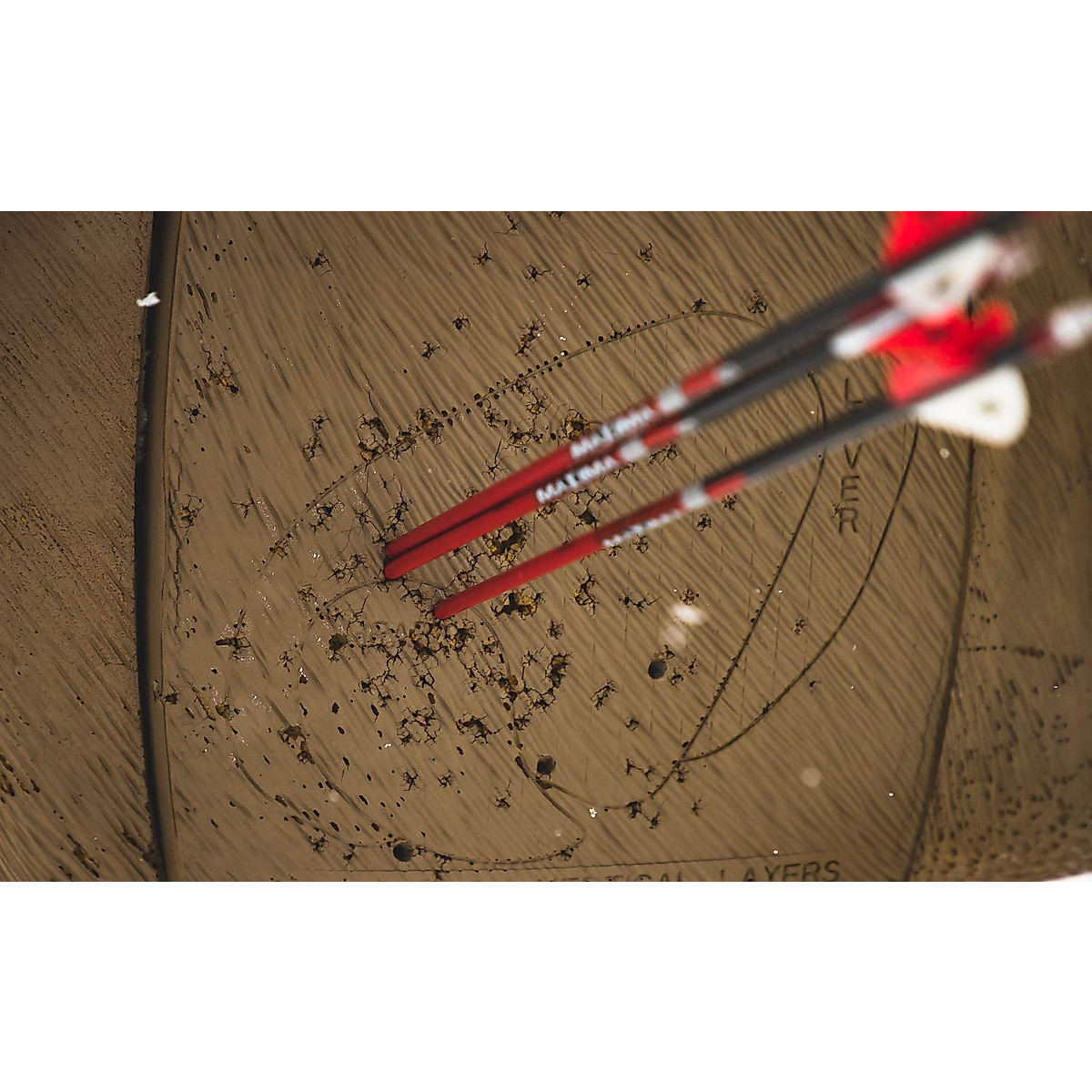 Field Logic unisex adult GlenDel Full-Rut Buck insert core Stocked 3D Targets, Brown, Full Rut 14 x14 US