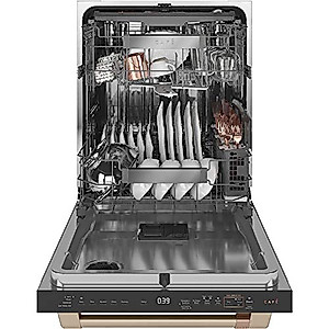 Cafe CDT875P4NW2 Smart Top Control Tall Tub Dishwasher in Matte White with Stainless Steel Tub, Fingerprint Resistant, 39 dBA