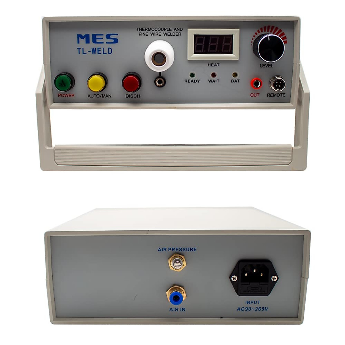 TL-WELD Thermocouple Welding Machine Welder Thermocouples Butt Welder Temperature Wire Touch Welder 90-220V (0.01-3MM)