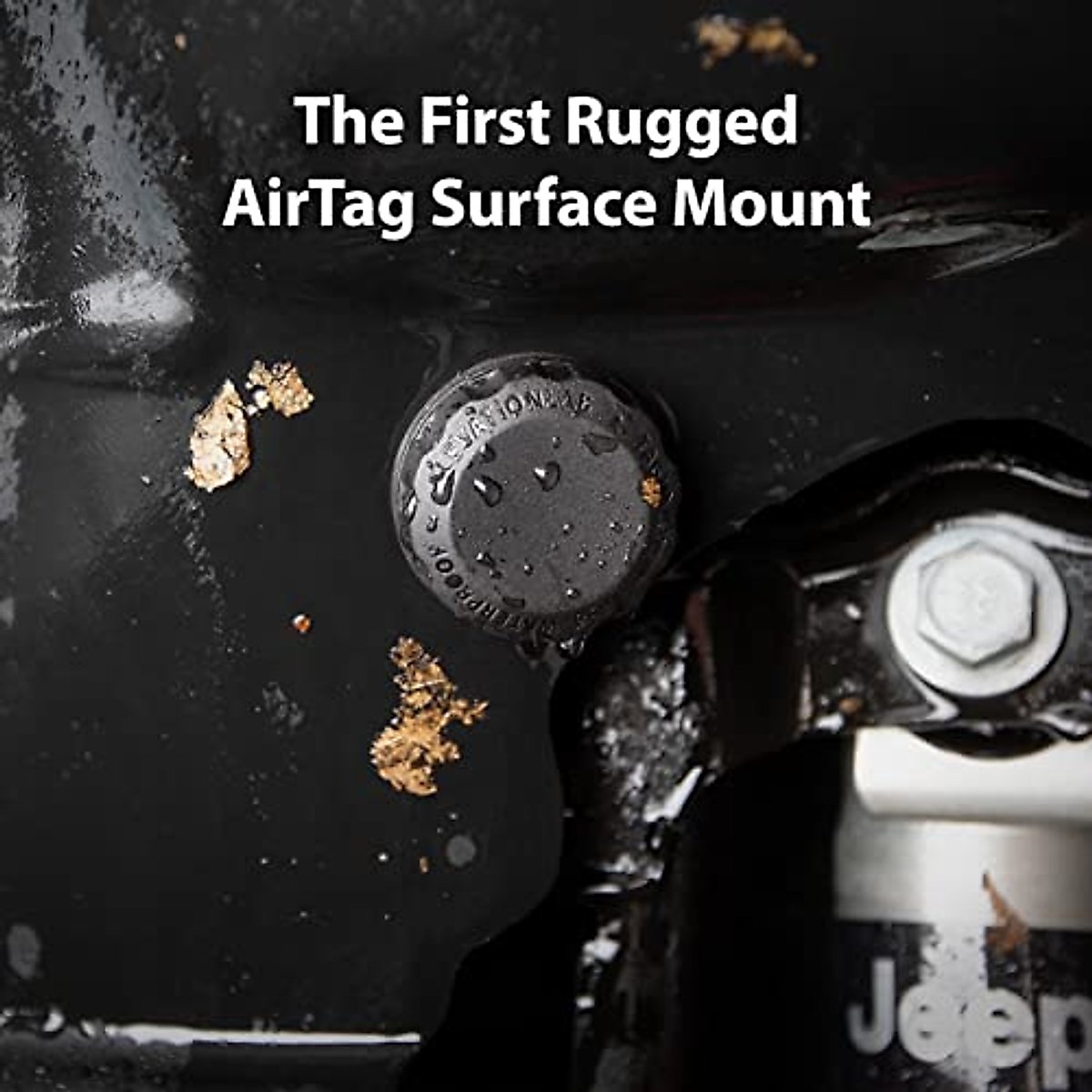 Bundle TagVault Keychain (2) + Surface Mount (2) | for Apple AirTag | by Elevation Lab