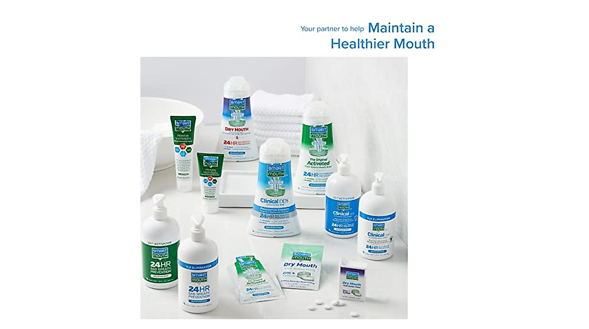 SmartMouth Activated Mouthwash - Fresh Breath On-the-Go